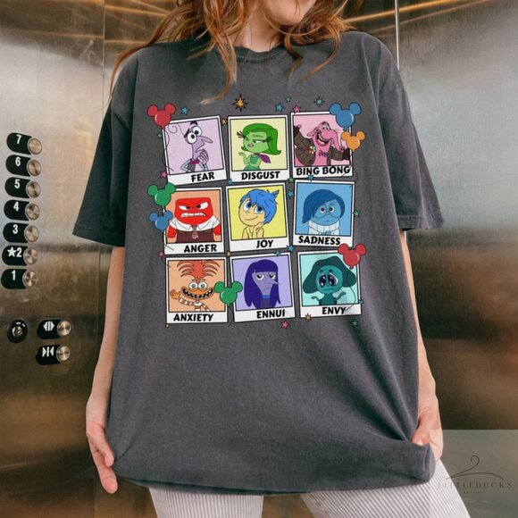 Tops | Dsney Inside Out Characters Shirt Inside Out 2 Movie 224 Shirt ...